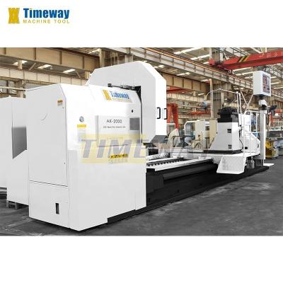 Cina Fanuc/GSK/Siemens Mitsubishi Heavy Duty Horizontal Lathe in vendita