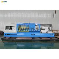 China 2-Axis Horizontal Flat Bed CNC Lathe Turning Machine for High Precision Turning for sale