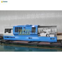China 2-Axis Horizontal Flat Bed CNC Lathe Turning Machine for High Precision Turning for sale