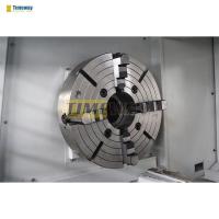 China 2-Axis Horizontal Flat Bed CNC Lathe Turning Machine for High Precision Turning for sale