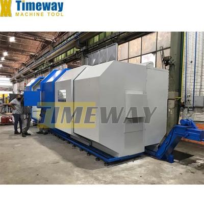 Cina Macchine a tornio orizzontali CNC di grandi dimensioni ideali per lavori pesanti e di precisione in vendita