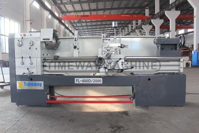 Cina 600 mm Swing FL serie pesante Gap-bed tornitore orizzontale macchine a tornitore metallo in vendita