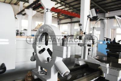 Cina Metall Turning 410mm Swing Horizontal Lathe Machine Tool con e 0,01mm Rotondità in vendita