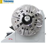 China 280mm Spindle Bore Pipe Threading Torno with Stable Performance and Mature Structure for sale