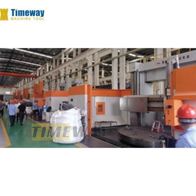 Cina 16000kg Max. Peso del pezzo di lavoro Macchina a tornio verticale CNC con tavolo rotondo ad alta velocità in vendita