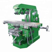 China accuracy Horizontal Knee Type Universal Milling Machine for Customer Requirements for sale