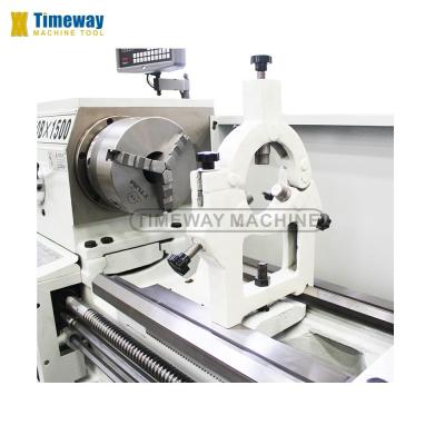 China 710 mm Max. Swing Over Gap Horizontale Centrum Draaimachine voor industriële metaal draaibank Te koop