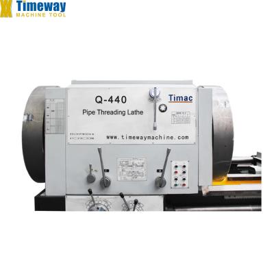 China Q-440 Horizontal Oil Country Lathe for Metal Workpiece Processing Pipe Threading Torno for sale