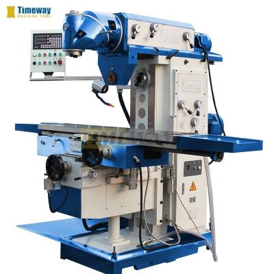 Cina Fresatrici universali a testa girevole di tipo ginocchio con tavolino da 1100 x 320 x 450 mm in vendita