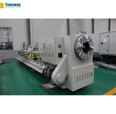 China Zware draaibank met horizontale draaibank met 120 spindel Taper 660mm Max. Swing Over Cross Slide Te koop
