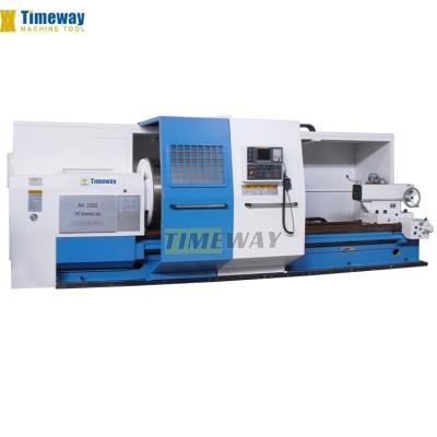 China Máquina de torno CNC de cama plana de 1640 mm com peso de 9800 kg e requisitos do cliente à venda