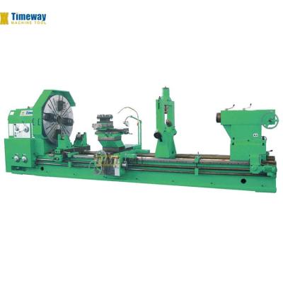 China Max. draaibank 2800/3800/4800/5800 mm Zware horizontale draaibank voor industriële Te koop