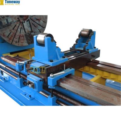 China Max. draaibank 2800/3800/4800/5800 mm Zware horizontale draaibank voor industriële Te koop