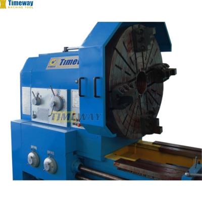 China Max. draaibank 2800/3800/4800/5800 mm Zware horizontale draaibank voor industriële Te koop