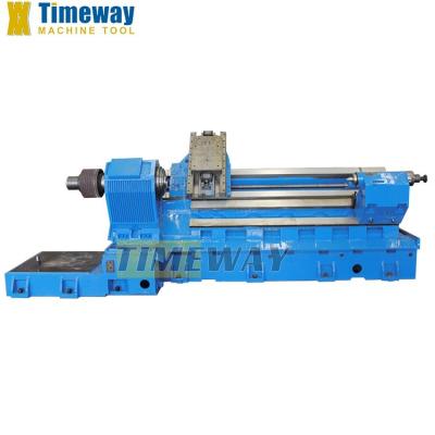 China Maschinenreparaturwerkstätten Schrägmaschine mit 62 mm Spindelbohrung und hydraulischem Heckstock zu verkaufen