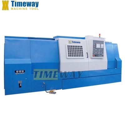 China Maschinenreparaturwerkstätten Schrägmaschine mit 62 mm Spindelbohrung und hydraulischem Heckstock zu verkaufen