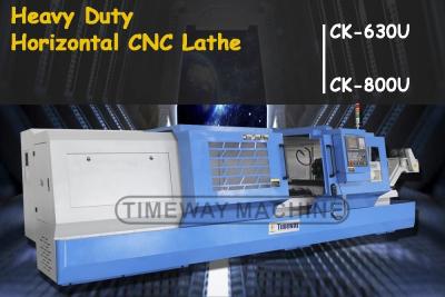Cina Tornitore CNC a media forza CK-800U Timeway Precision Metal Turning con postazione utensile a 6 stazioni in vendita