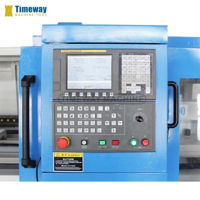Cina Tornitore CNC a media forza CK-800U Timeway Precision Metal Turning con postazione utensile a 6 stazioni in vendita