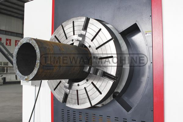 QK-550 Υψηλής Ακαμψίας CNC Σωλήνα Thread Γύρισμα υψηλής ακρίβειας Min. Χρόνος αλλαγής εργαλείου 6s