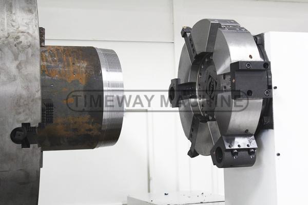 QK-550 Υψηλής Ακαμψίας CNC Σωλήνα Thread Γύρισμα υψηλής ακρίβειας Min. Χρόνος αλλαγής εργαλείου 6s