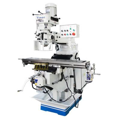 中国 0-400mm スピンドルからテーブルまでの距離 高精度の作業のためのターレットフレッシングマシン 販売のため