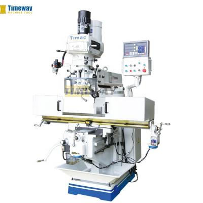中国 0-400mm スピンドルからテーブルまでの距離 高精度の作業のためのターレットフレッシングマシン 販売のため