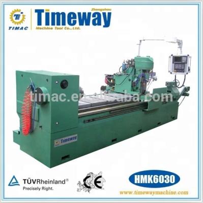 Cina ± 0,015 mm Precisione di posizionamento Twin Spindle CNC Horizontal Spline Shaft Milling Machine in vendita