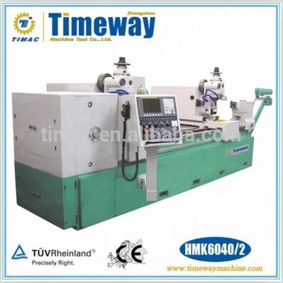 Cina ± 0,015 mm Precisione di posizionamento Twin Spindle CNC Horizontal Spline Shaft Milling Machine in vendita