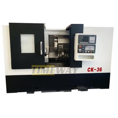 China Máquina de torno CNC multifuncional de tipo cama inclinada com velocidade máxima do fuso de 3000 rpm à venda