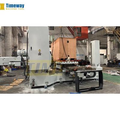 China Máquina de perfurar e moer horizontal de 5000 mm com mesa de configuração giratória manual à venda