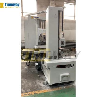 China Máquina de perfurar e moer horizontal de 5000 mm com mesa de configuração giratória manual à venda