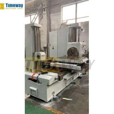 China Máquina de perfurar e moer horizontal de 5000 mm com mesa de configuração giratória manual à venda