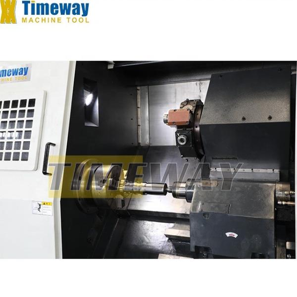 Quality Timway FANUC CNC Lathe Machine Z-axis Rapid Feed Speed 15m/min 3000mm Workpiece for sale