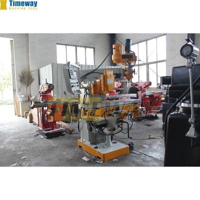 China Tamanho da tabela 254x1270 Máquina de fresagem de torre TM400 de alta precisão H/V para metalurgia à venda