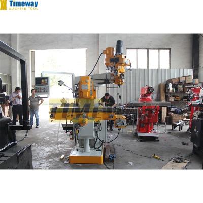 China Tamanho da tabela 254x1270 Máquina de fresagem de torre TM400 de alta precisão H/V para metalurgia à venda