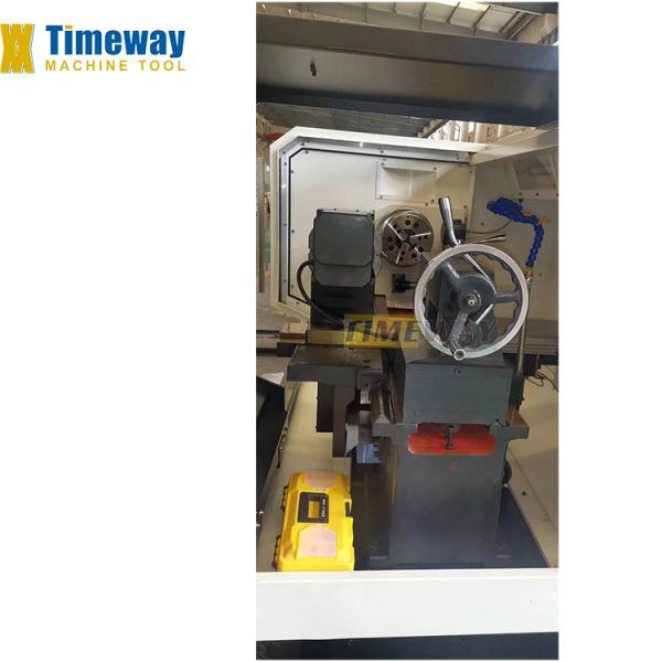 Quality Mini CNC Lathe with Flat Bed Advanced Technology in Egypt 7.5/10 kW Spindle for sale