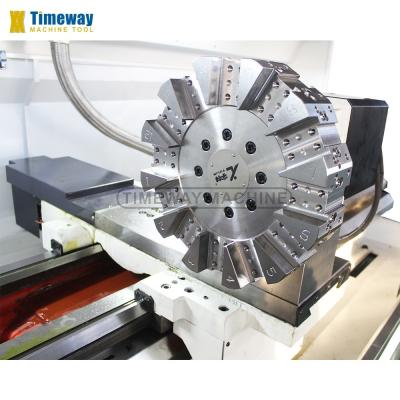 China Processamento de precisão CK-400 Torno CNC de cama plana com longa vida útil e garantia à venda