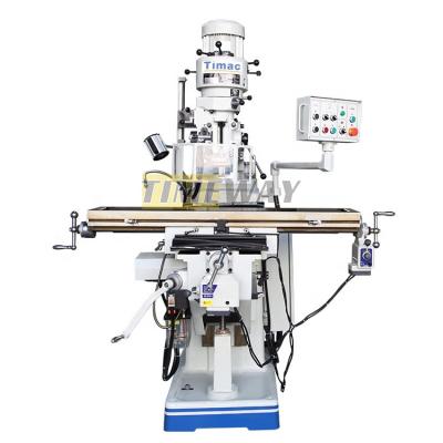 Cina Macchina di fresatura a torretta manuale ad alta precisione M250 con 3 assi e 400 mm di movimento del tavolo in vendita