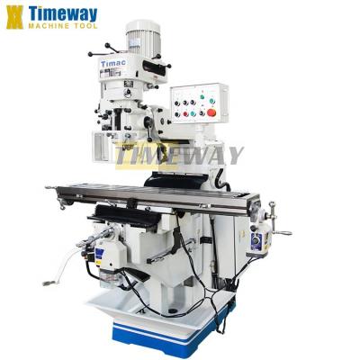 Cina Macchina di fresatura a torretta manuale ad alta precisione M250 con 3 assi e 400 mm di movimento del tavolo in vendita