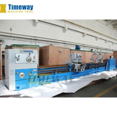 Cina 1100 mm larghezza del letto Torno manuale convenzionale in metallo per lavorazioni in acciaio ad alta produttività in vendita