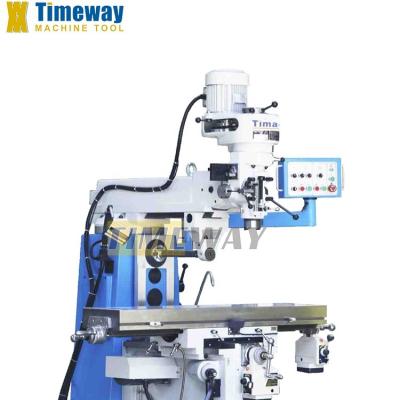Cina Fresatrice manuale verticale universale di precisione con DRO e table travel Y di 420 mm in vendita