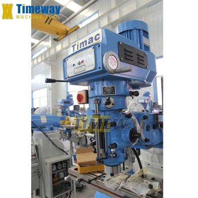 Cina Fresatrice manuale verticale universale di precisione con DRO e table travel Y di 420 mm in vendita