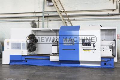 China Máquina de torno horizontal de trabalho pesado CNC para usinagem de metais AK-1600C com 4 estações de postes de ferramentas à venda