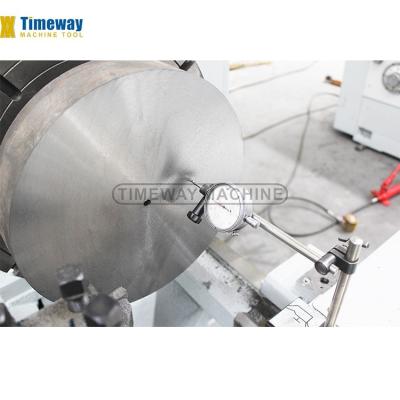 China Motor de fuso de 22 kW Torno horizontal de grande tipo de alta precisão para componentes pesados à venda