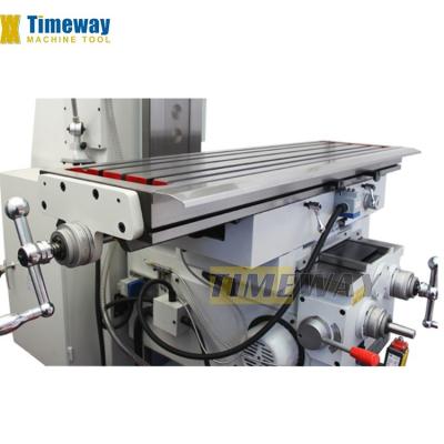 Cina Macchina di fresatura universale a tipo ginocchio con modalità di movimento a tavolo e di funzionamento manuale da 300 mm in vendita