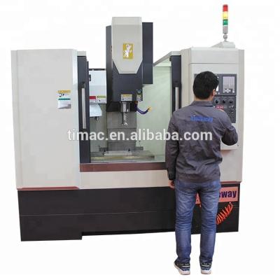 Cina 500 mm Spindle Travel VMC550 3-asse Lineare Ferrovia Verticale Centro di lavorazione CNC Machine in vendita