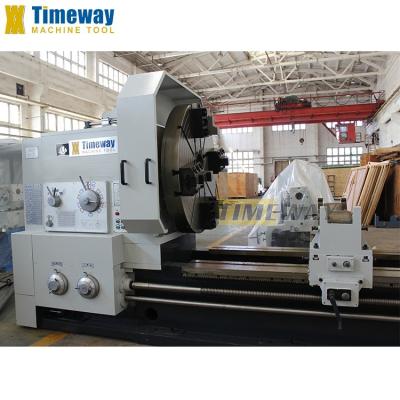 China 4800mm Max. Drehte Länge Universal Horizontale Schwerlast Drehmaschine mit 5m Swing zu verkaufen