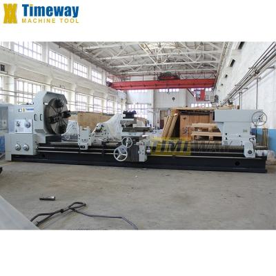 China 4800mm Max. Drehte Länge Universal Horizontale Schwerlast Drehmaschine mit 5m Swing zu verkaufen
