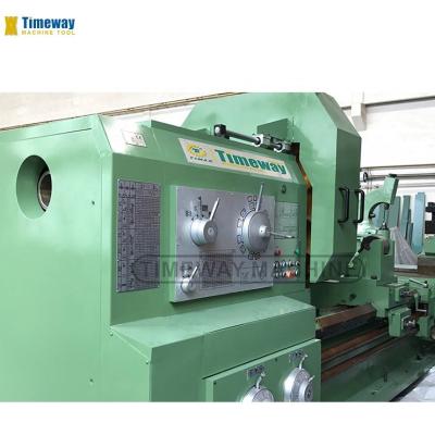 Cina Torno orizzontale manuale di alta capacità per pezzi fino a 11800 mm in vendita