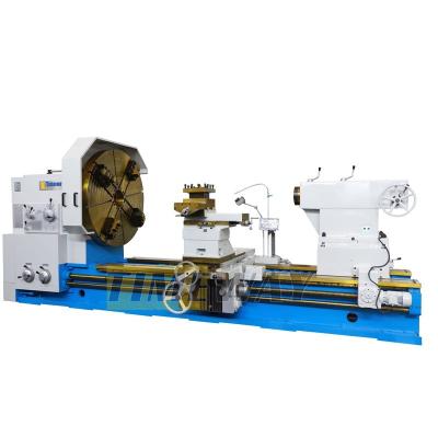 China 30kW spindelmotorkracht Grote zware horizontale handgestuurde draaibank voor het draaien Te koop